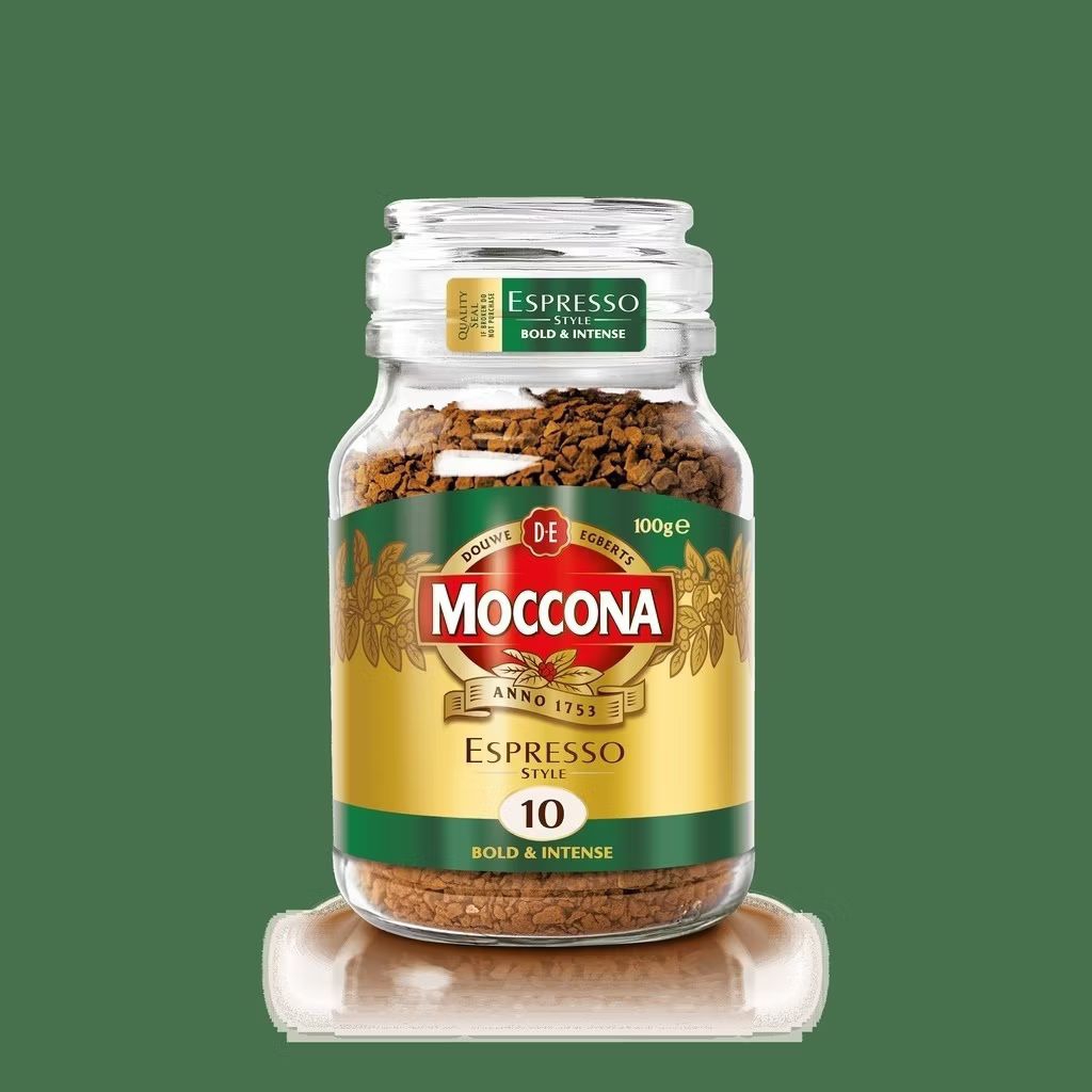 (100g) MOCCONA Classic Espresso No.10 Style Freeze Dried Instant Coffee ...