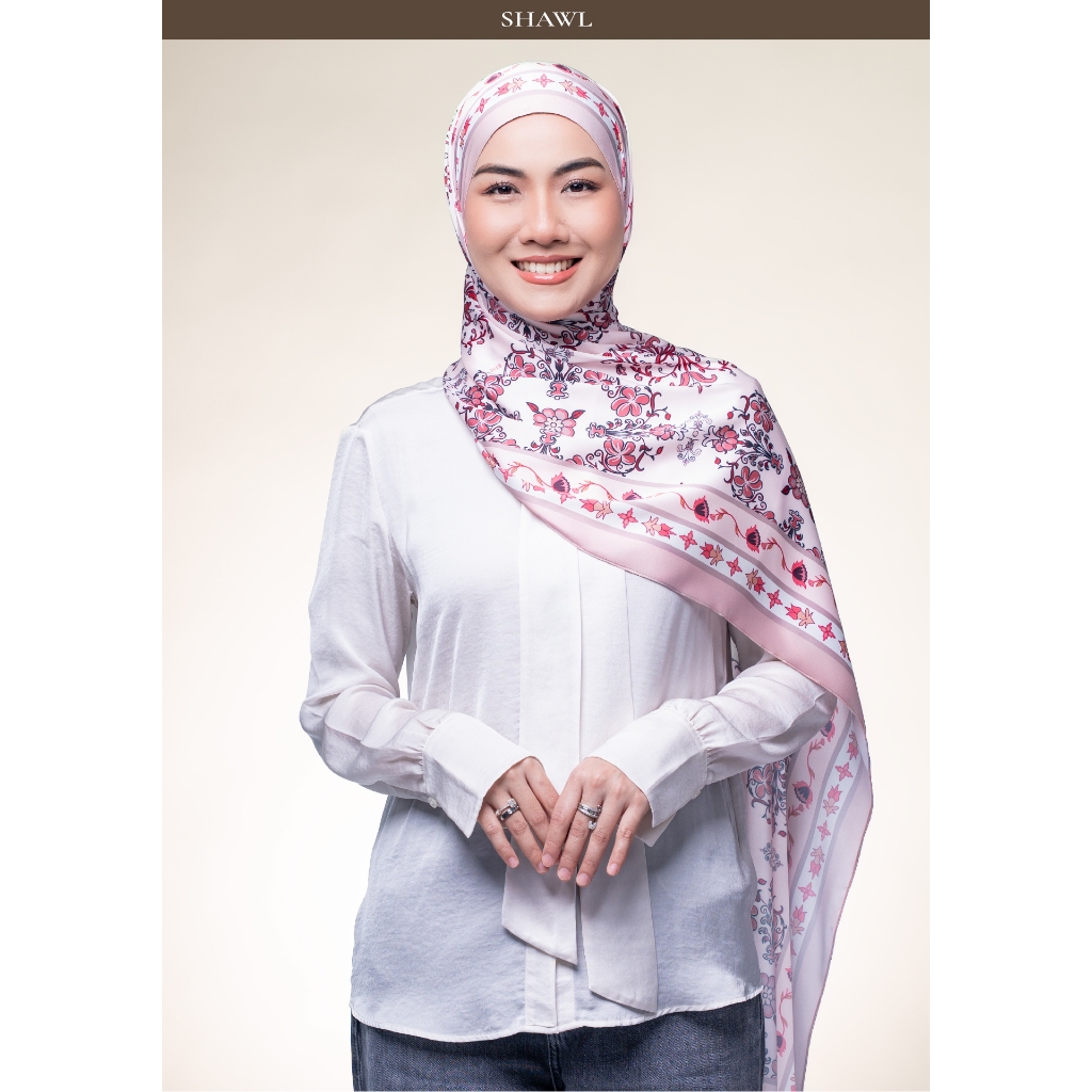 AVRA ANDALUSIA SHAWL TIERRA (BROWN) | Shopee Malaysia