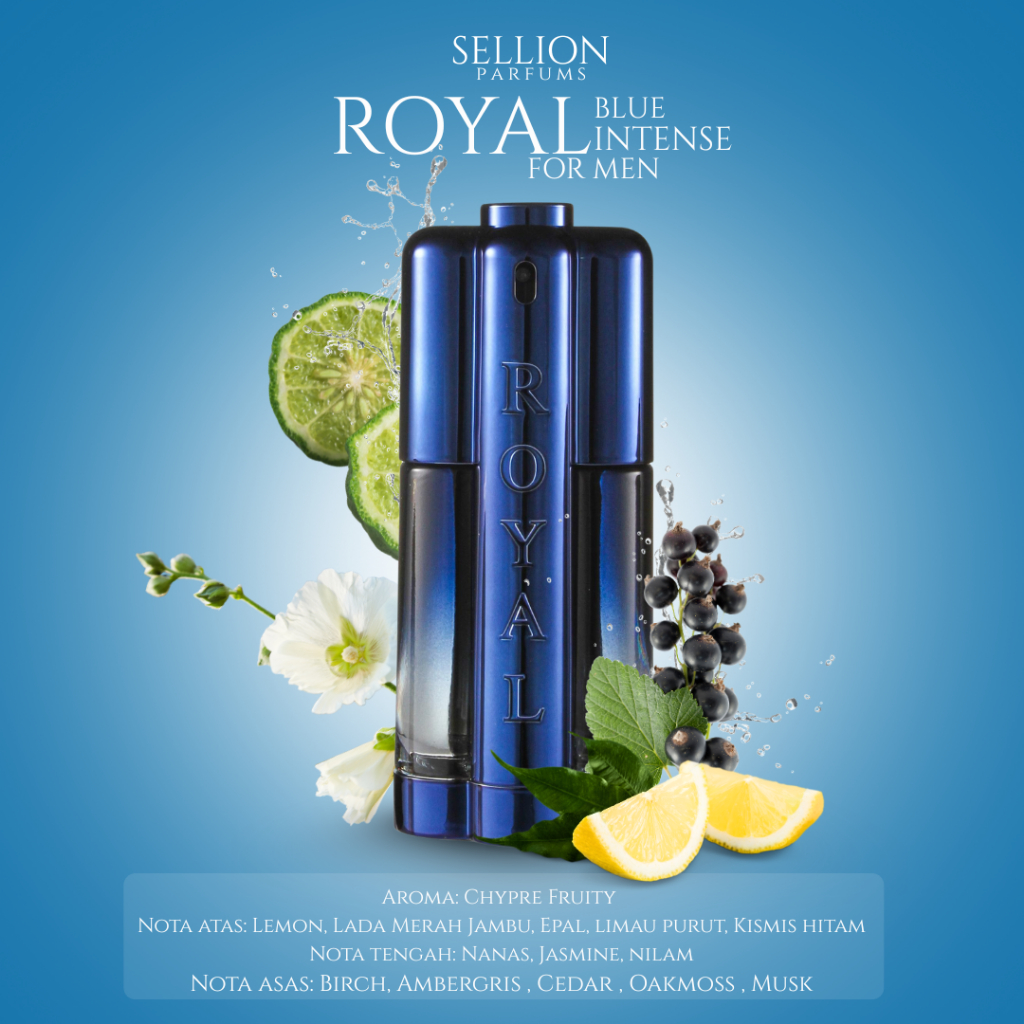 Sellion Perfume Royal Blue / Gold / Brown / Silver EDP 100ML Minyak ...