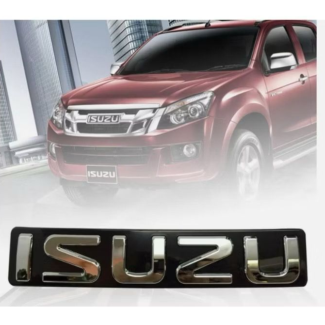 Isuzu D-Max Dmax (2nd Gen) 2013 -2019 3D Metal Car Front Hood Grille ...