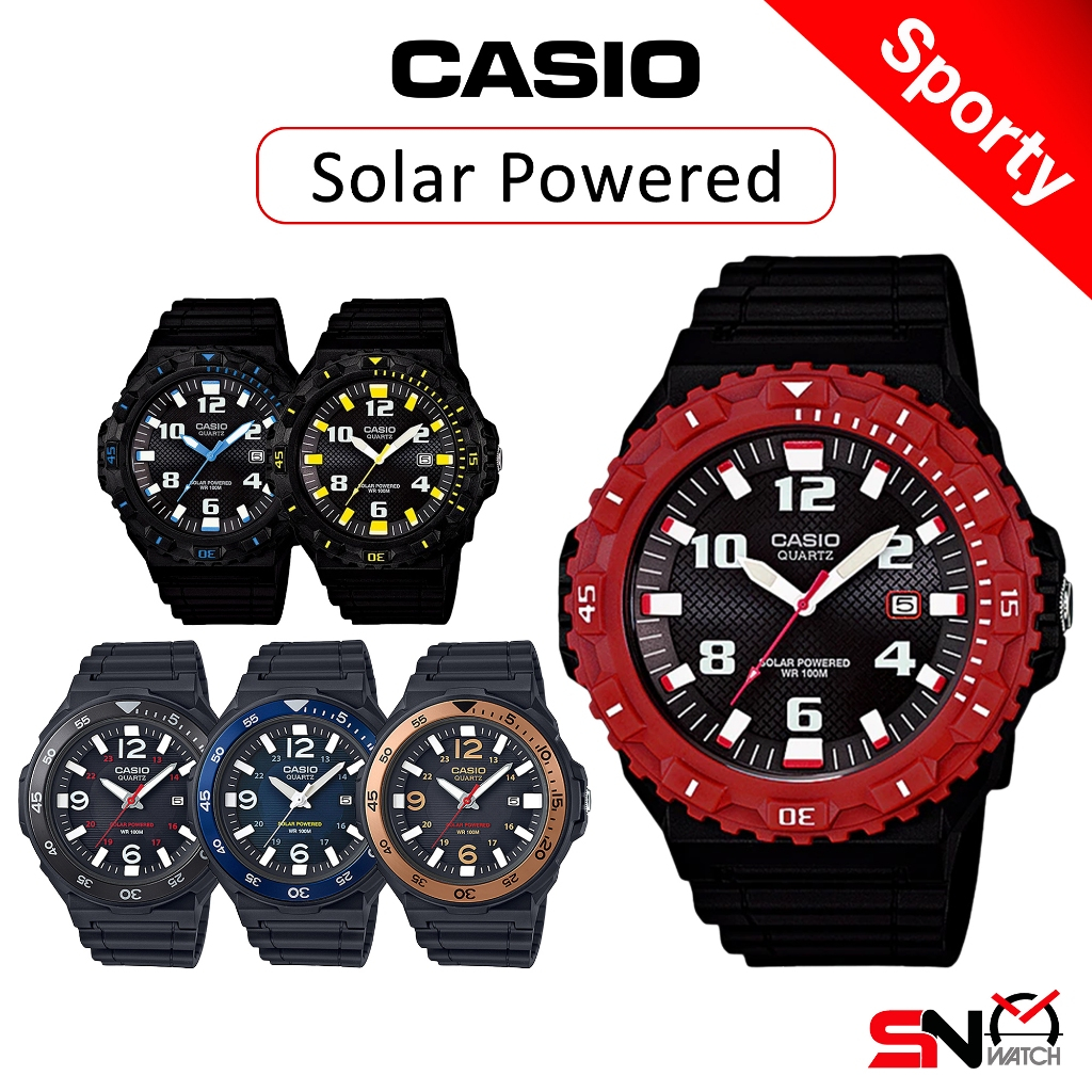 CASIO Tough Solar MRW-S300H MRW-S310H Sport Men Watch Date and Neo ...