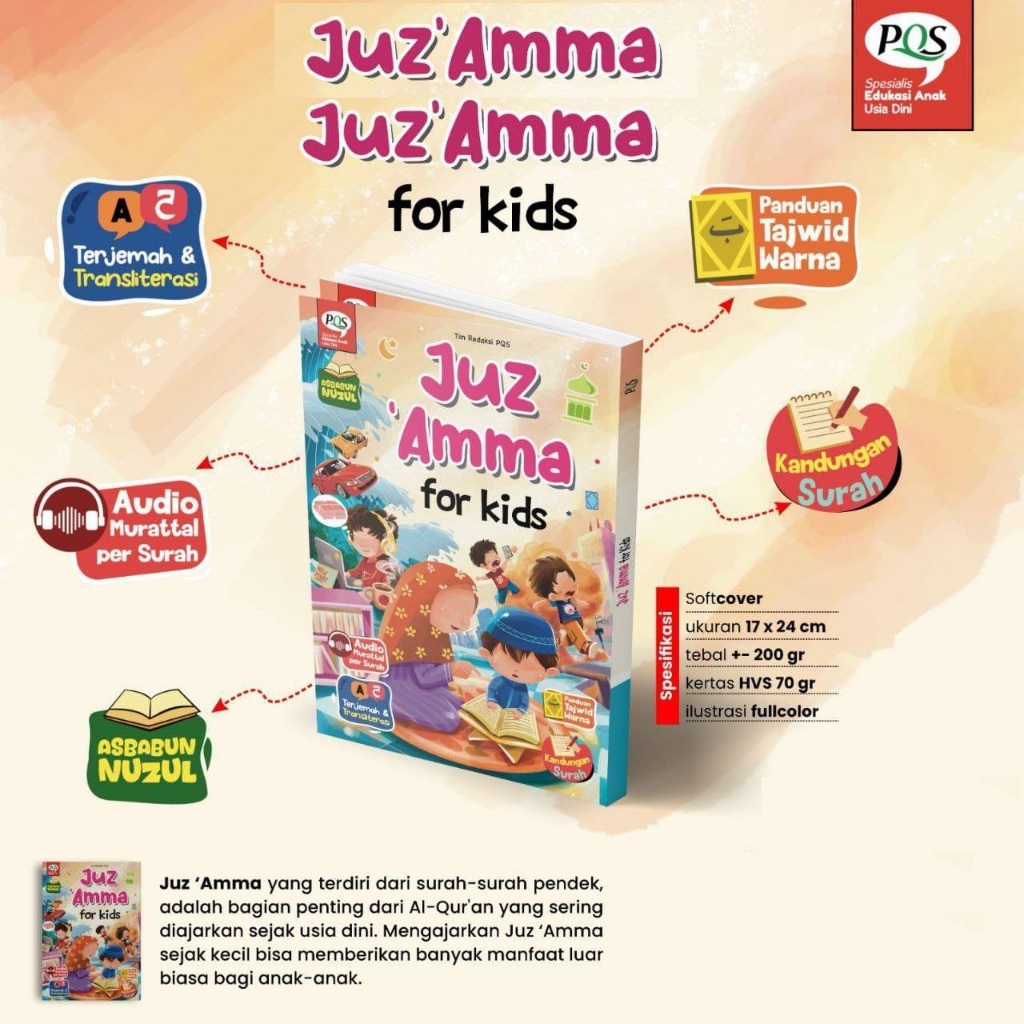 Juz Amma For Kids Terjemahan, Transliterasi, Audio Murattal Per Surah ...