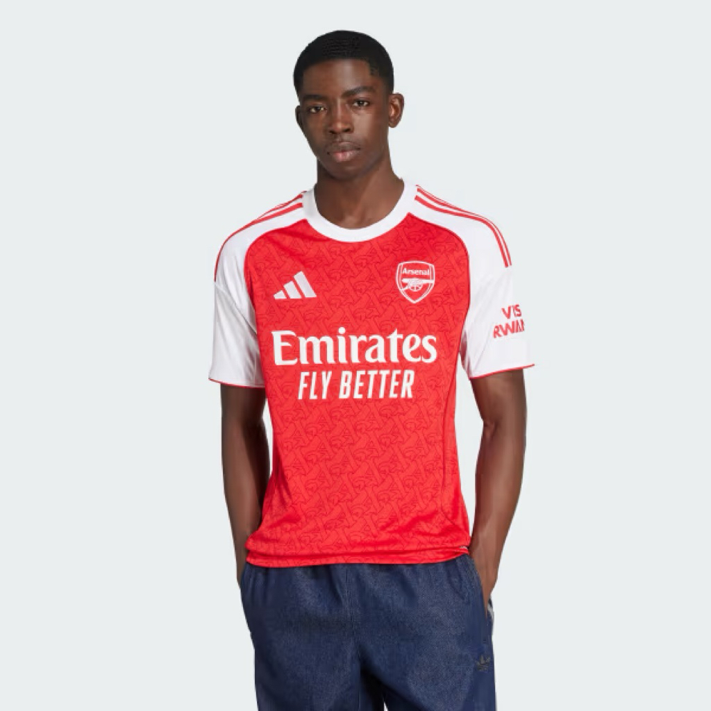 Arsenal Home Kit 25/26 | Shopee Malaysia