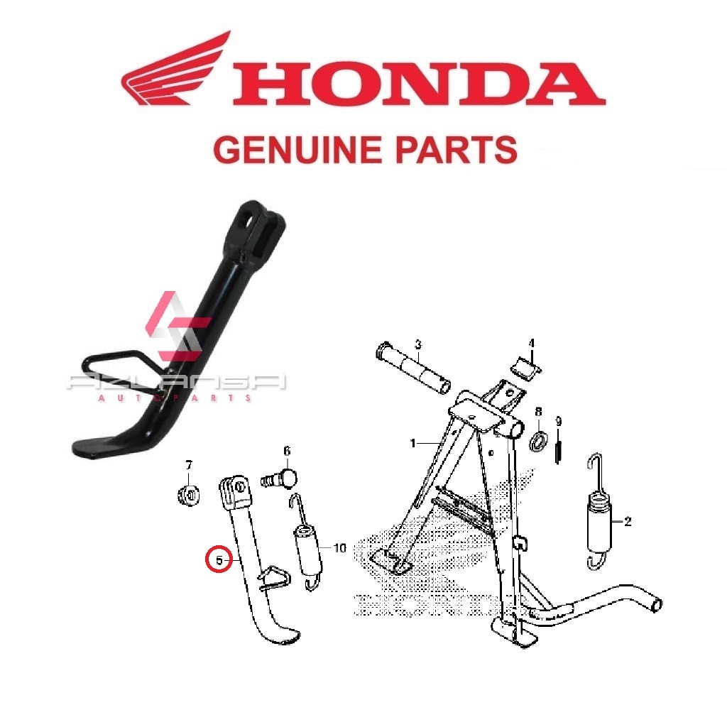 Bar Comp Side Stand ( 50530-K56-N10 ) RS150R V1 V2 V3 & RS-X V1 V2 💯 ...