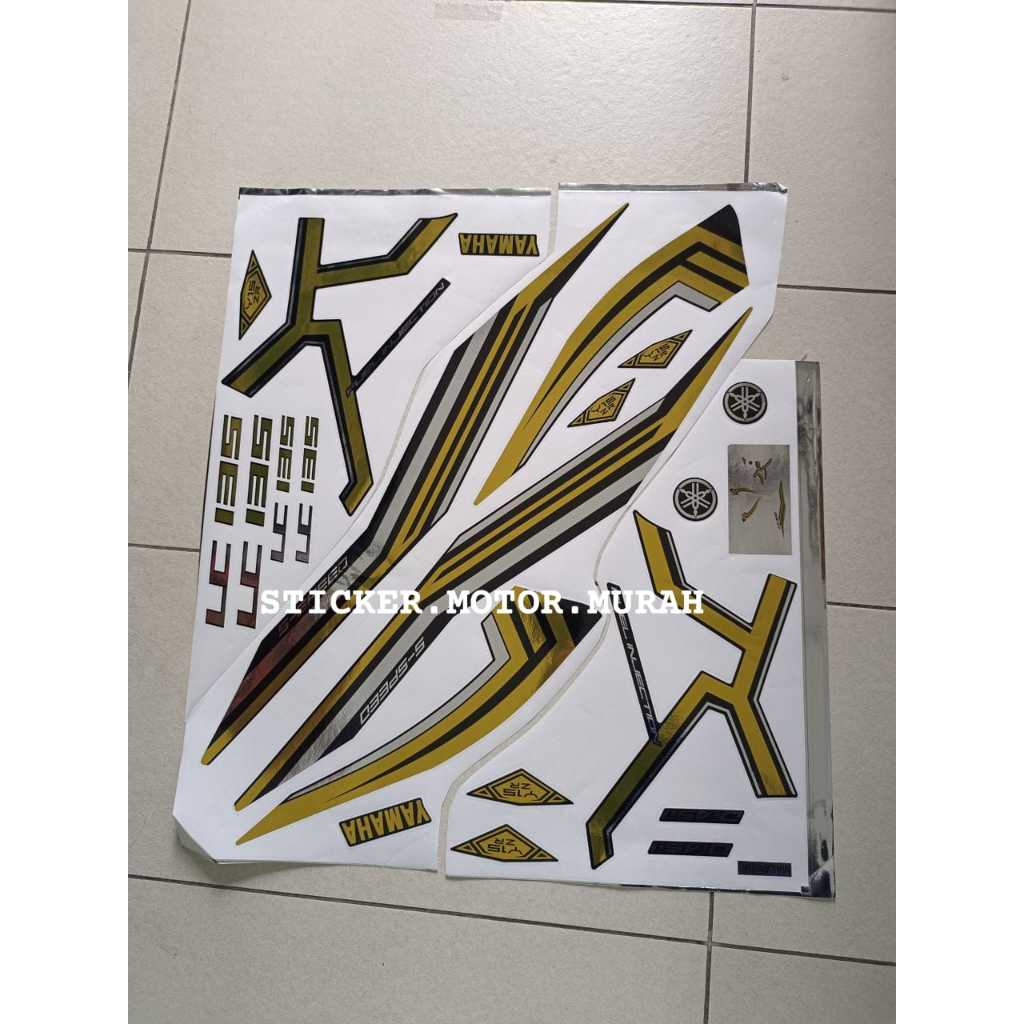 STRIPE LC 135 NAGA STICKER LC 135 V1 V2 V3 V4 V5 V6 V7 V8 | Shopee Malaysia