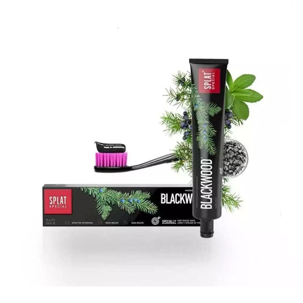 SPLAT SPECIAL BLACKWOOD WHITENING TOOTHPASTE 75mL | Shopee Malaysia