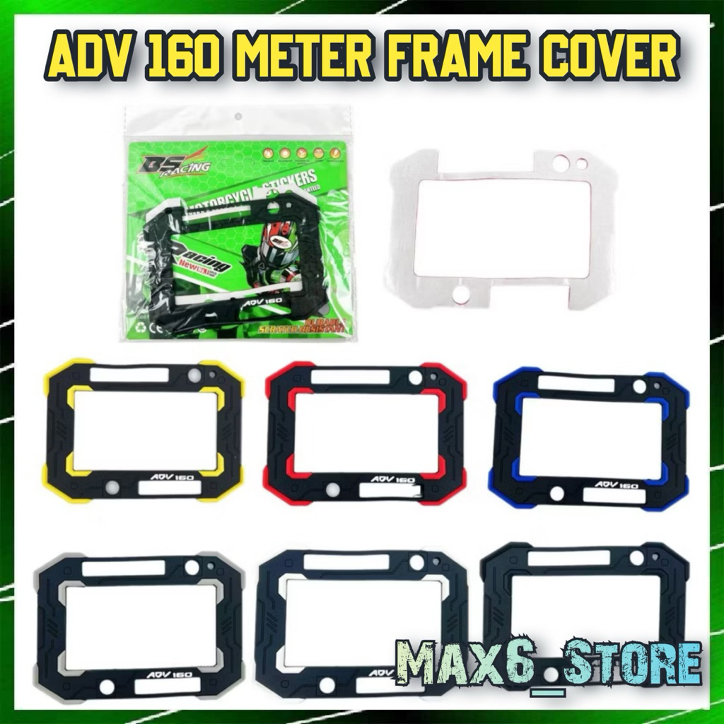 HONDA ADV160 METER FRAME STICKER RUBBER TIMBUL 3D SPEEDO SPEEDOMETER ...