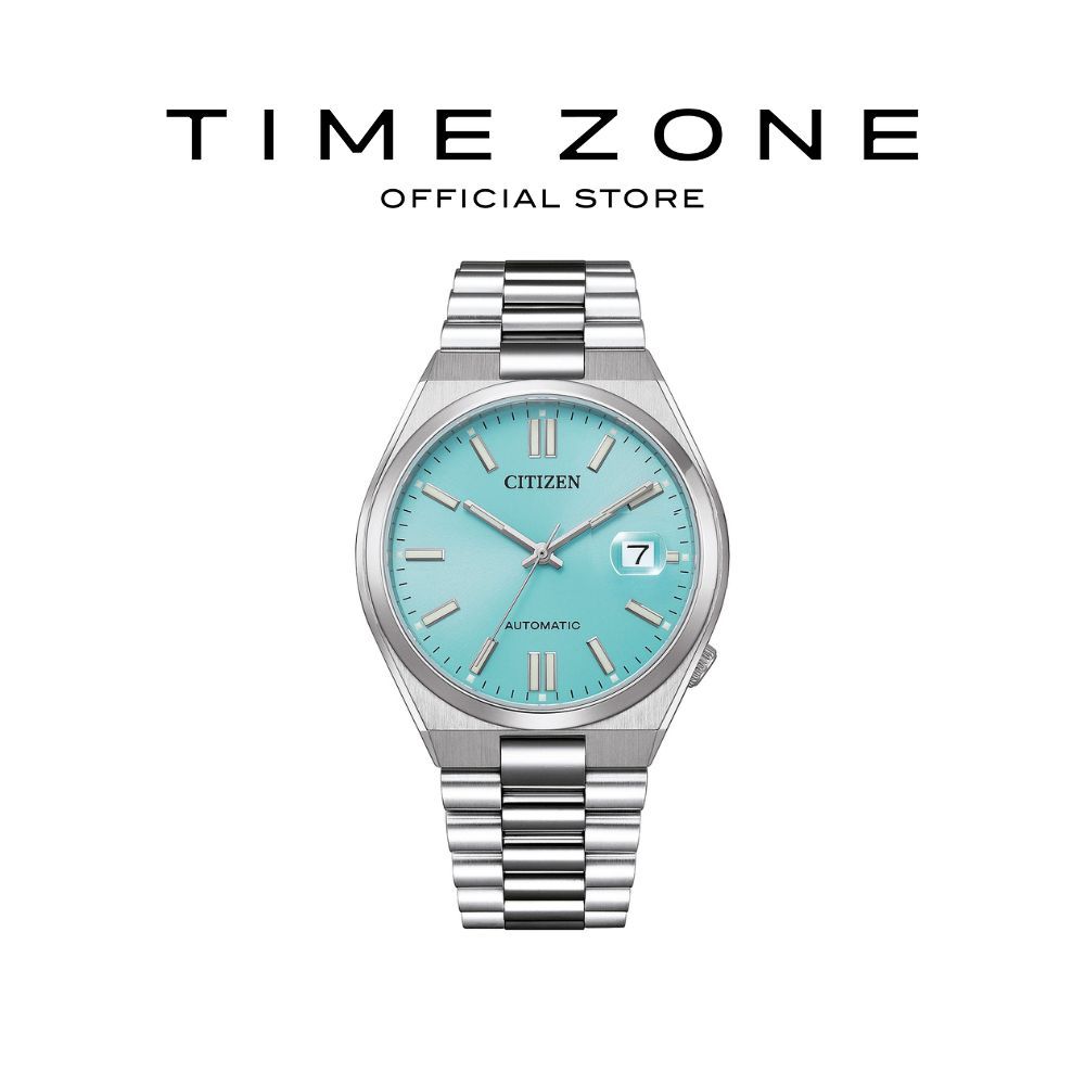 Time Zone | Citizen Tsuyosa Turquoise Dial Automatic Watch | Sapphire ...