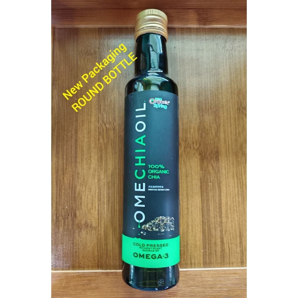 ORGANIC SPRING Ome Chia Oil 250ml 有机奇异仔油Omega 3 Chia Seed oil | Shopee ...