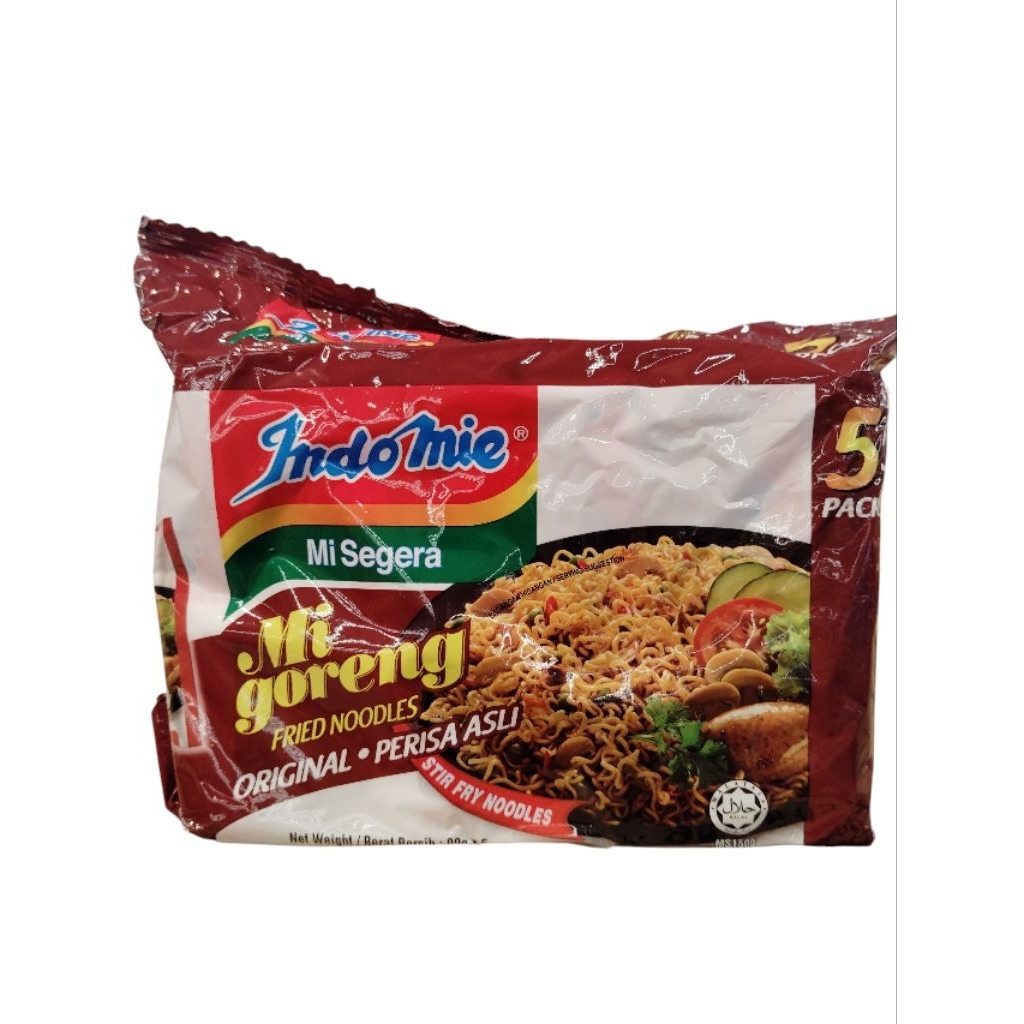 INDO MIE ORIGINAL PERISA ASLI ( 80G × 5 PACKET ) | Shopee Malaysia
