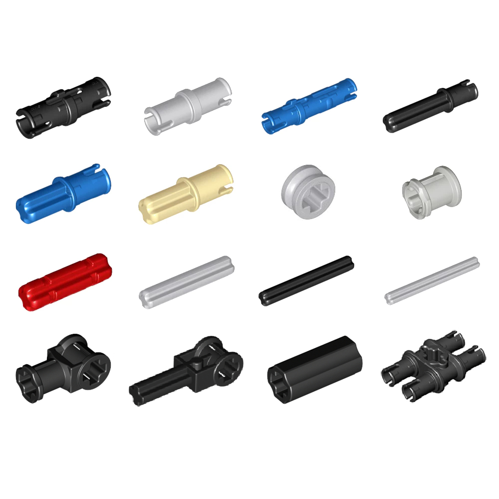Lego Parts Technic - Pins, Axles, Bushes & Connectors (Friction ...