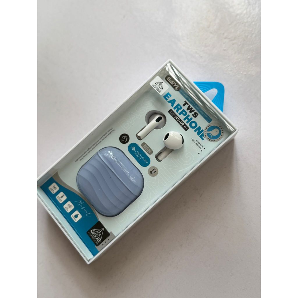 Sibyl TWS Earphones, model HS-09. | Shopee Malaysia