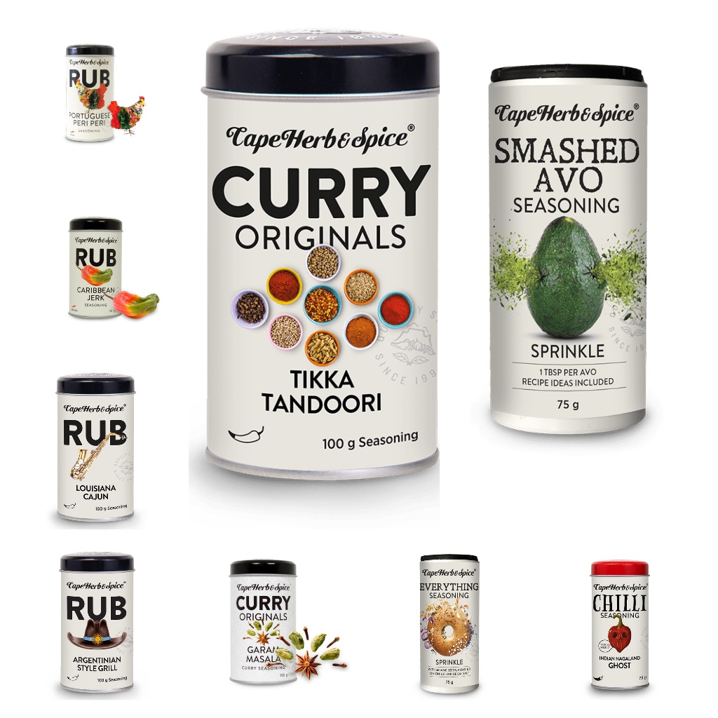 Cape Herb & Spice Seasoning - Portugese PeriPeri / CaribbeanJerk ...