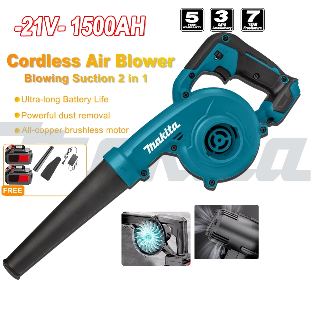 Makita- Cordless Blower 2 In 1 Cordless Electric Air Blower Blowing ...