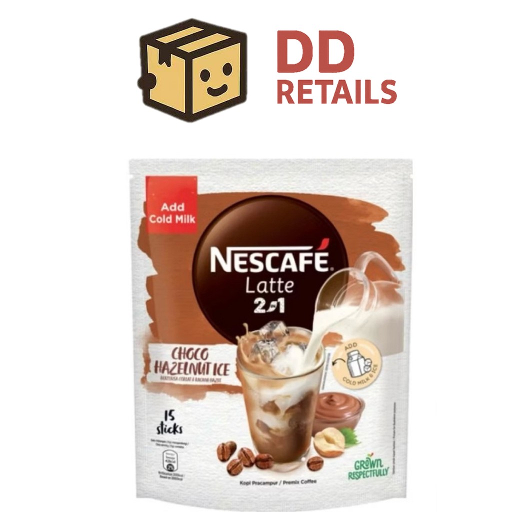 🇲🇾｜2026｜Choco Hazelnut NESCAFE 2in1 Latte Coffee 15s | Shopee Malaysia