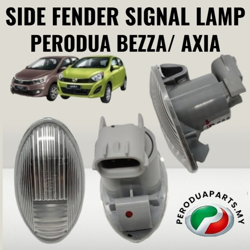 Lampu Tepi Sisi Perodua Axia Bezza Tahun 2014 2016 2019 Year Side ...