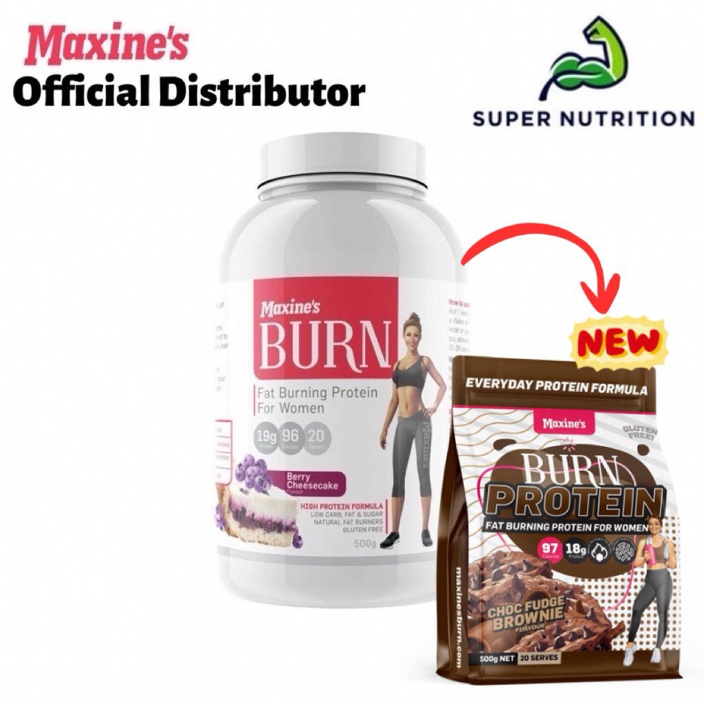 (READY STOCK) Maxine's Fat Burning Protein For Women meal replacement ...