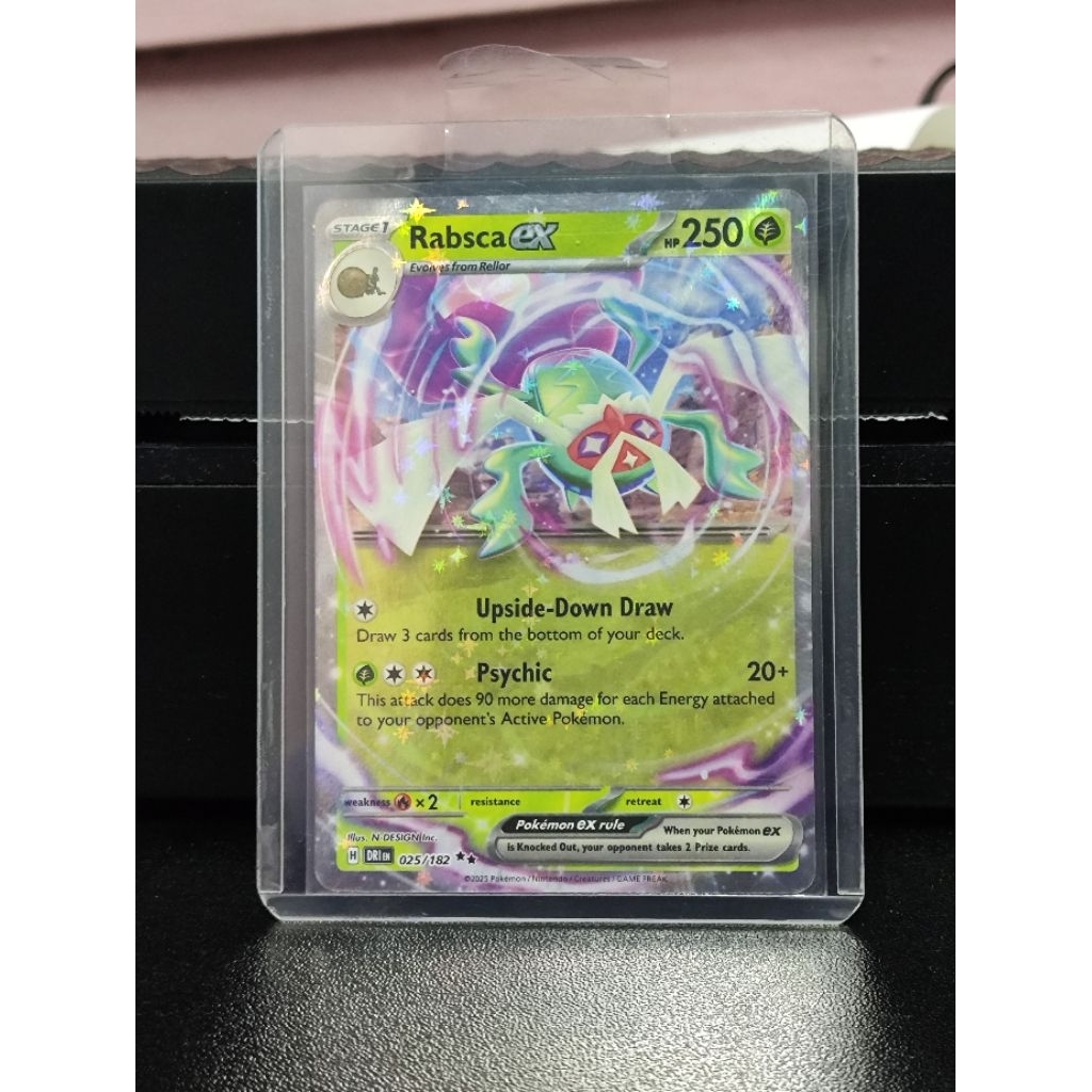 Destined Rivals | Rabsca ex - DRI 025/182 | Pokemon PTCG SV10 - Scarlet ...