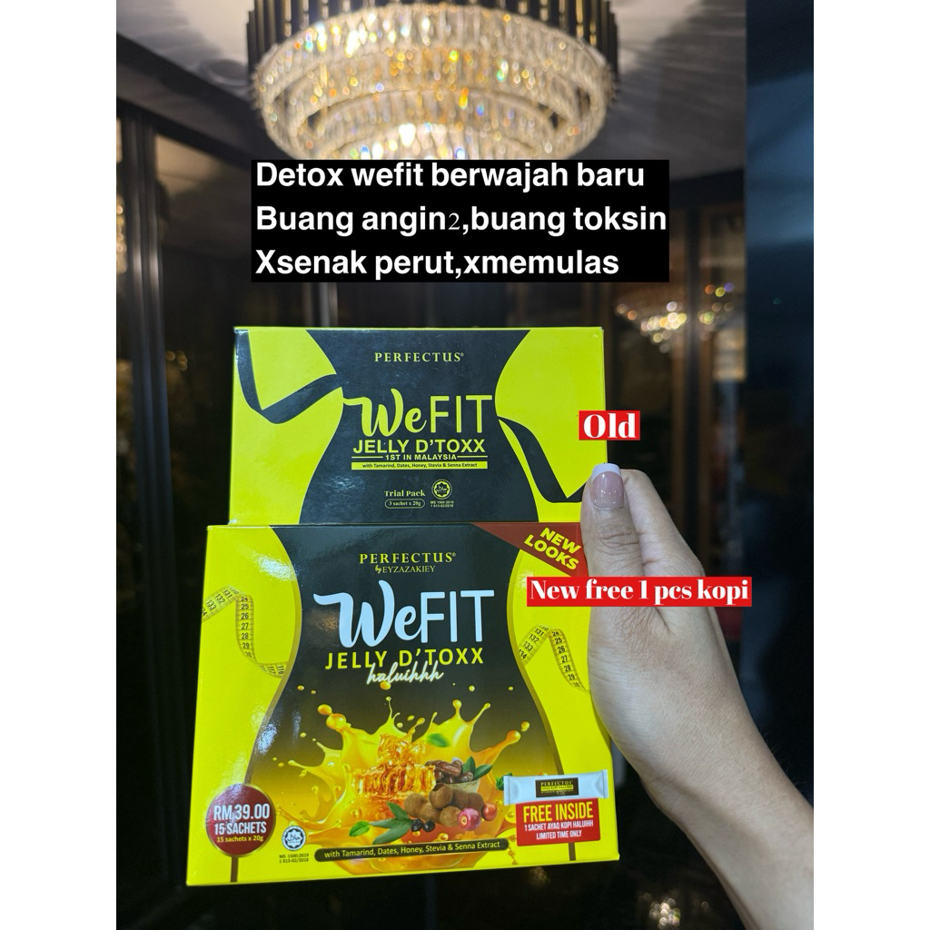 NEW DETOX WEFIT PERFECTUS EYZA ZAKIEY | Shopee Malaysia