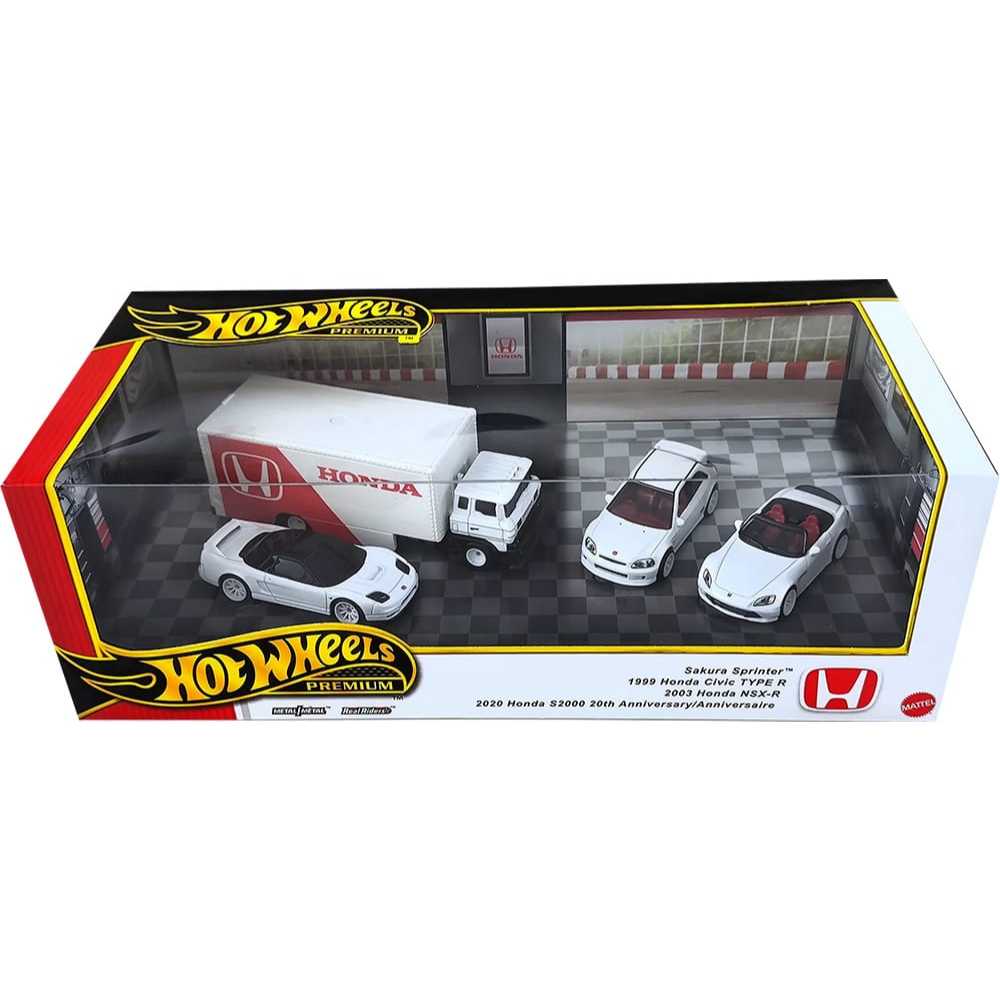 Hot Wheels Premium Box Set Garage Honda 2025 Sakura Sprinter Honda ...