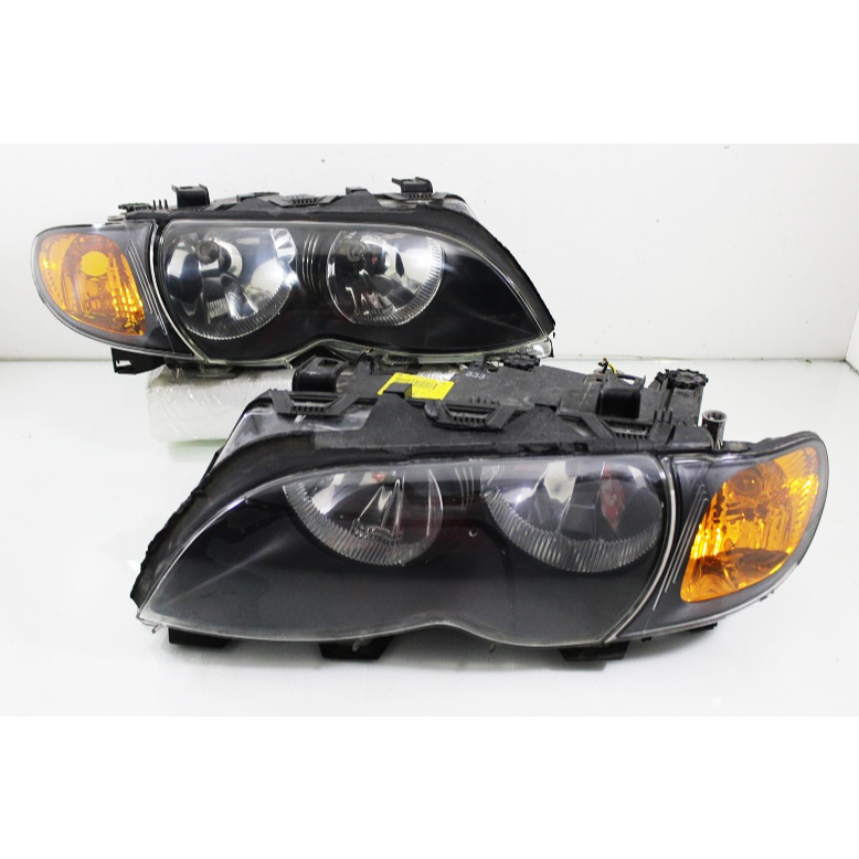 USED BMW E46 NFL Facelift Headlamp HALOGEN Lampu Depan Original 1 Pair ...