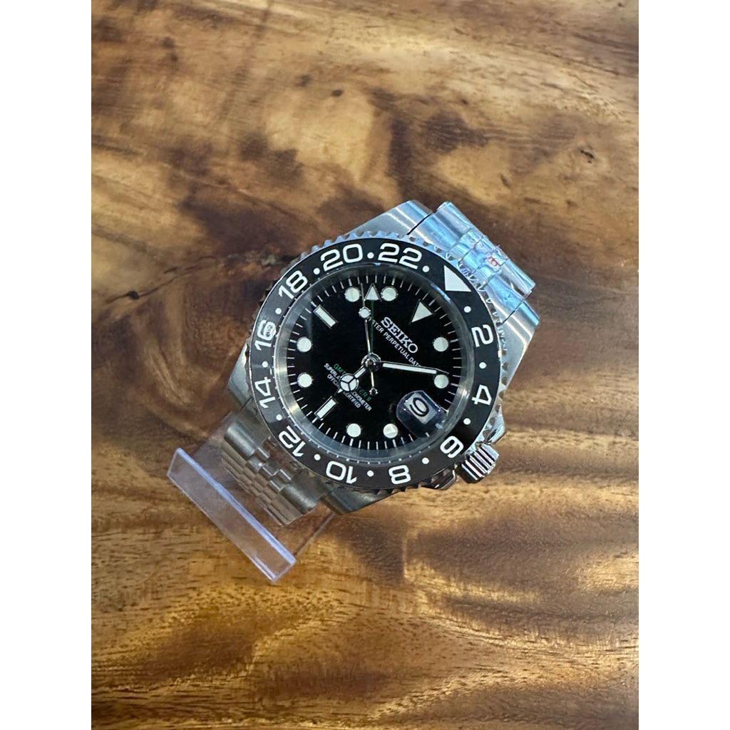 Seiko Mod GMT Master II Bruce Wayne Jubilee | Shopee Malaysia