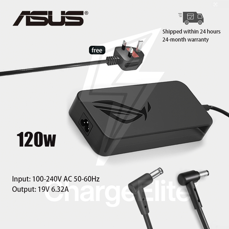 Original ASUS 120W Laptop Charger for Asus TUF Gaming ROG VivoBook ...