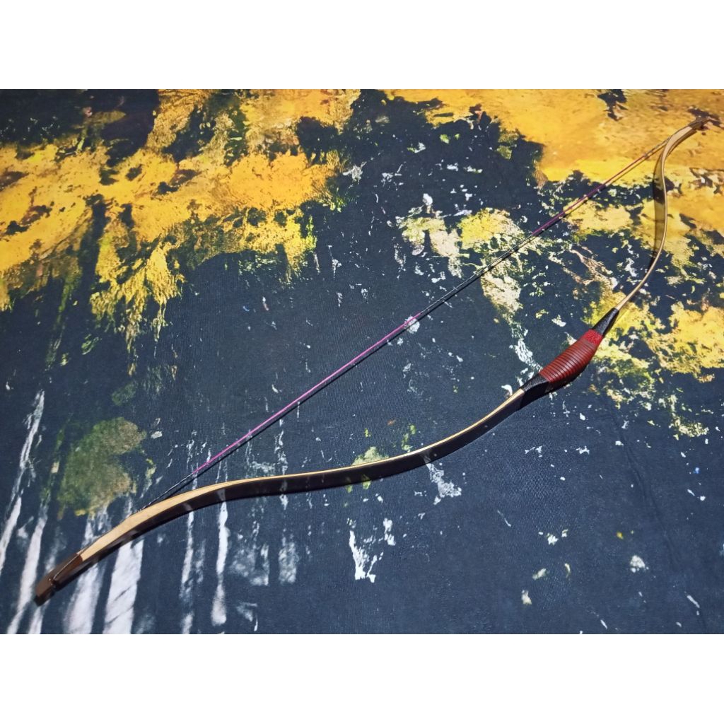 MZ Archery Busur Laminated Traditional Bow Solaris Assyrian (Purple ...