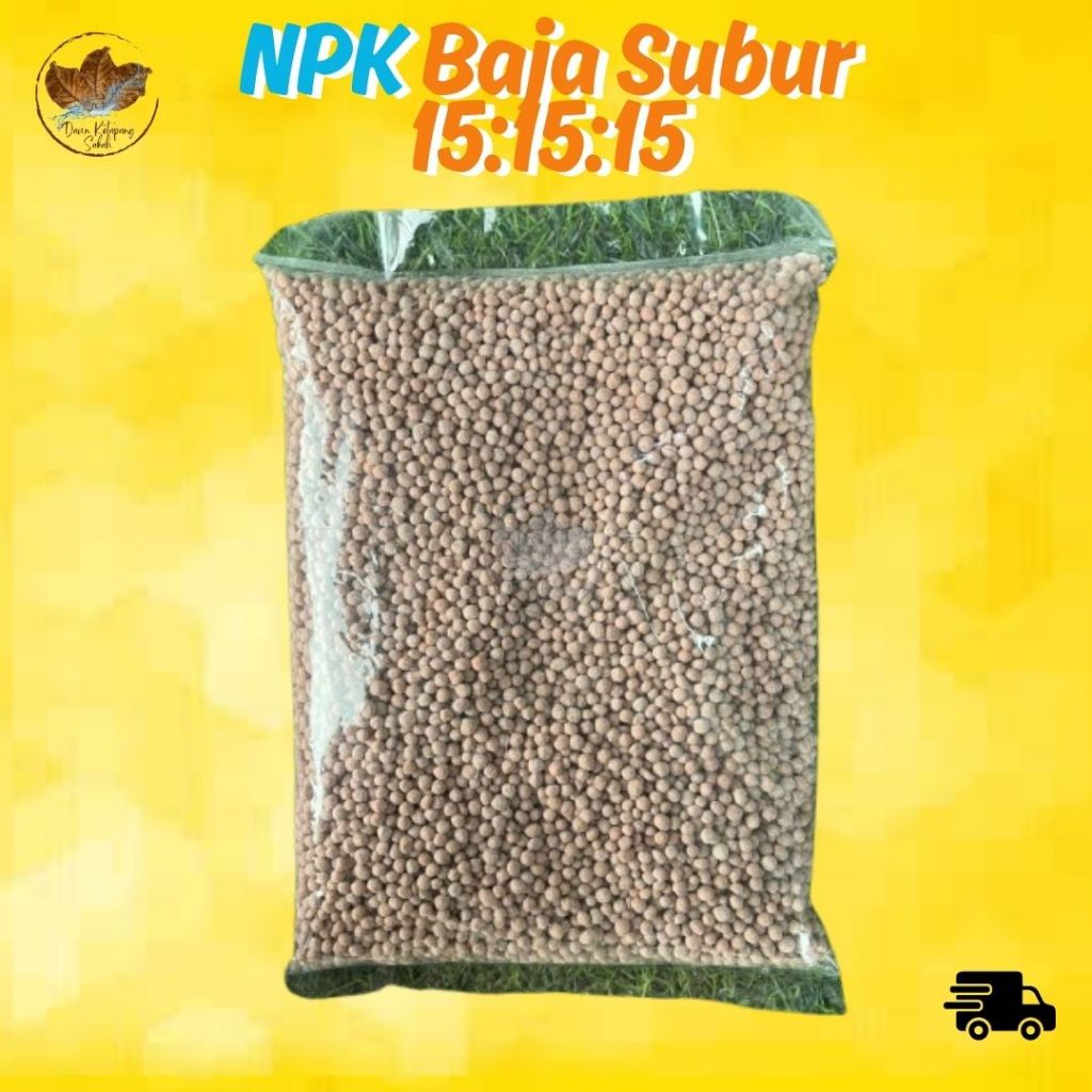 BAJA SUBUR NPK 15:15:15 - 1KG REPACK (NITROPHOSKA GREEN) | Shopee Malaysia