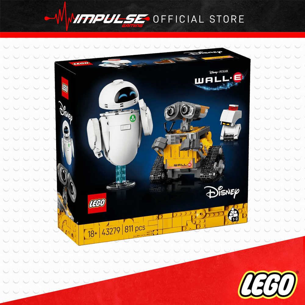 LEGO 43279 Disney Pixar WALL-E and EVE | Shopee Malaysia