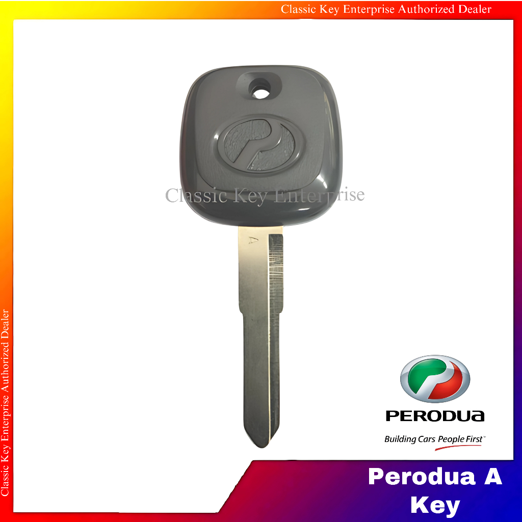 Perodua A Key Chip Transponder - Kunci kereta perodua Myvi Alza Axia ...