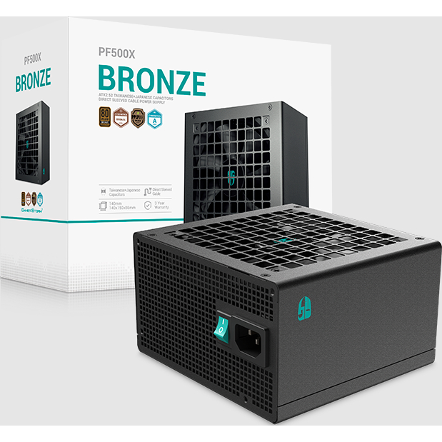 # DeepCool Gamer Storm PFX Series 80+ Bronze Non Modular Direct Sleeve ...