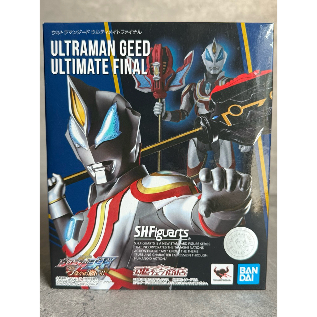 Shf Figuarts Shf Ultraman Geed Ultimate Final Premium Bandai Japan Toy ...