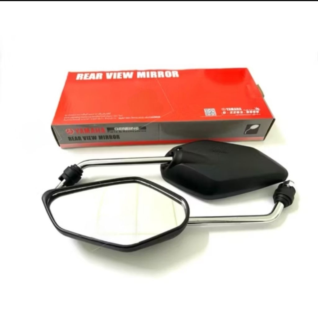 SIDE MIRROR REAR MIRROR YAMAHA ORIGINAL CHROME CP COLOR LC135 Y125 Y15 ...