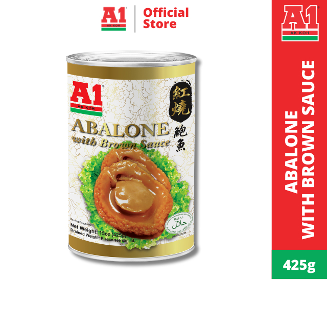 A1 Braised Abalone In Brown Sauce - Gold (425g) | Shopee Malaysia