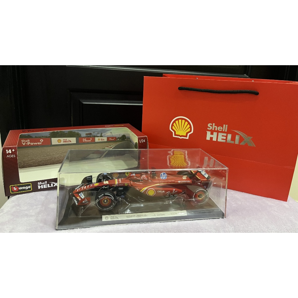 Shell Helix F1 SF-24 Malaysia Limited Edition Original 1/24 Diecast ...