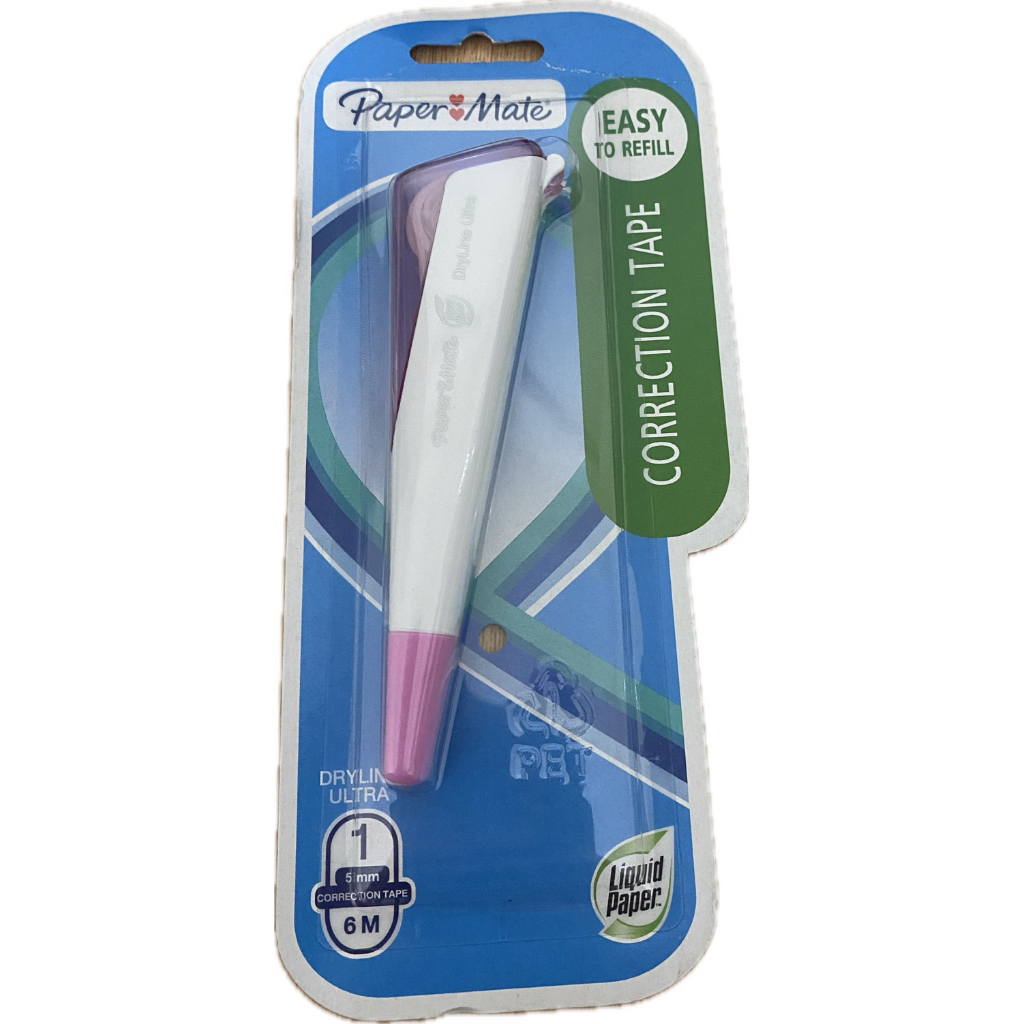 Paper Mate Dryline Ultra Correction Tape (5mm X 6m) | Shopee Malaysia