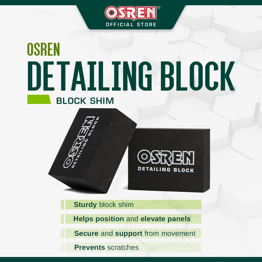 OSREN 2" Detailing Block - Panel Elevation Block For Detailing | Shopee ...