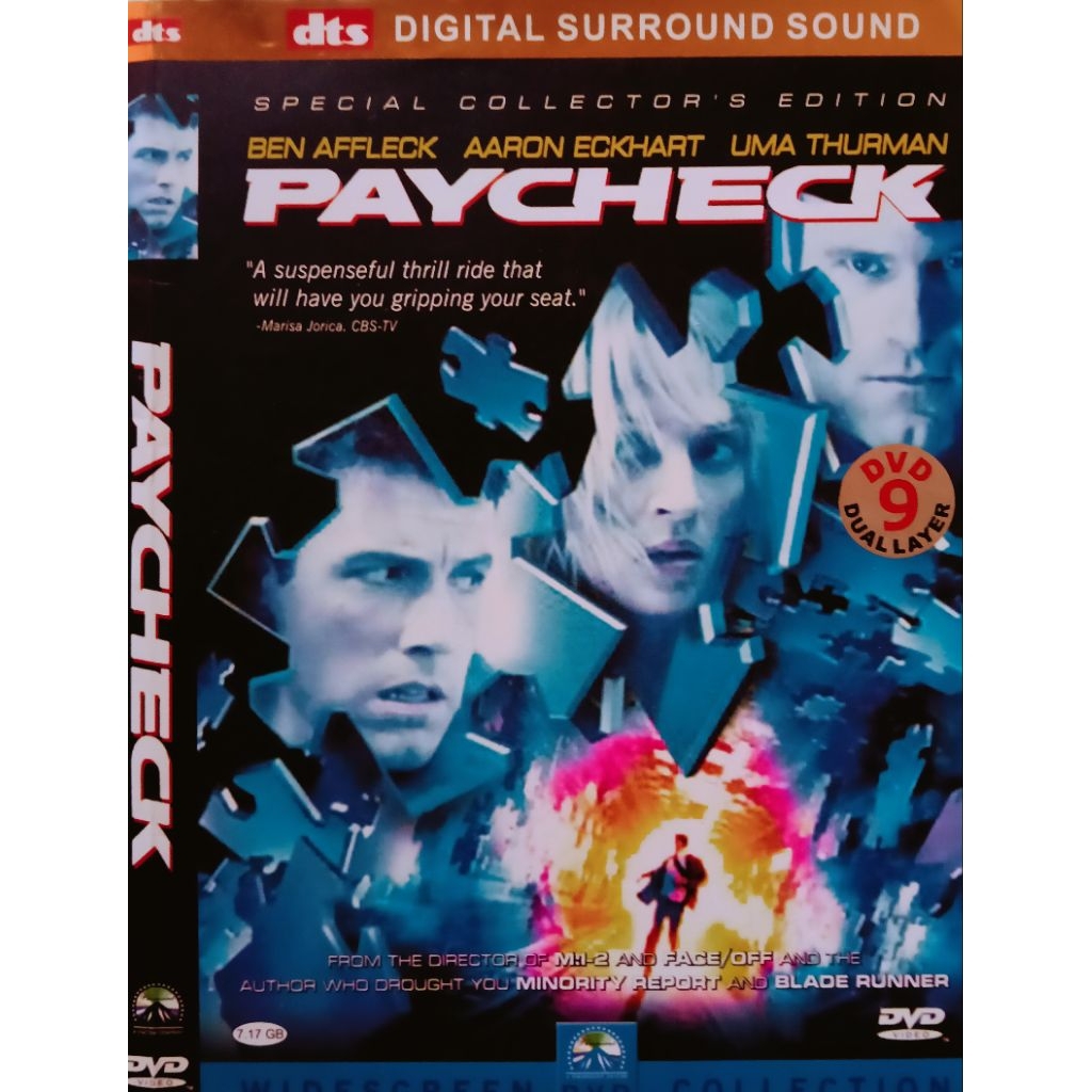 DVD MOVIE ( Paycheck ) | Shopee Malaysia