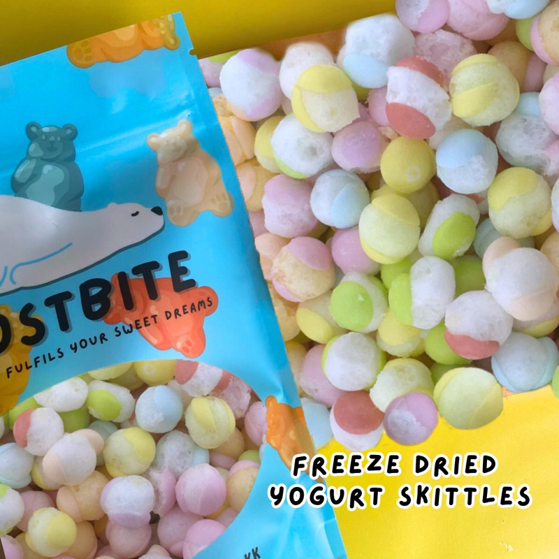 NEW Freeze Dried Yogurt Skittles Frostbite Candy | Shopee Malaysia