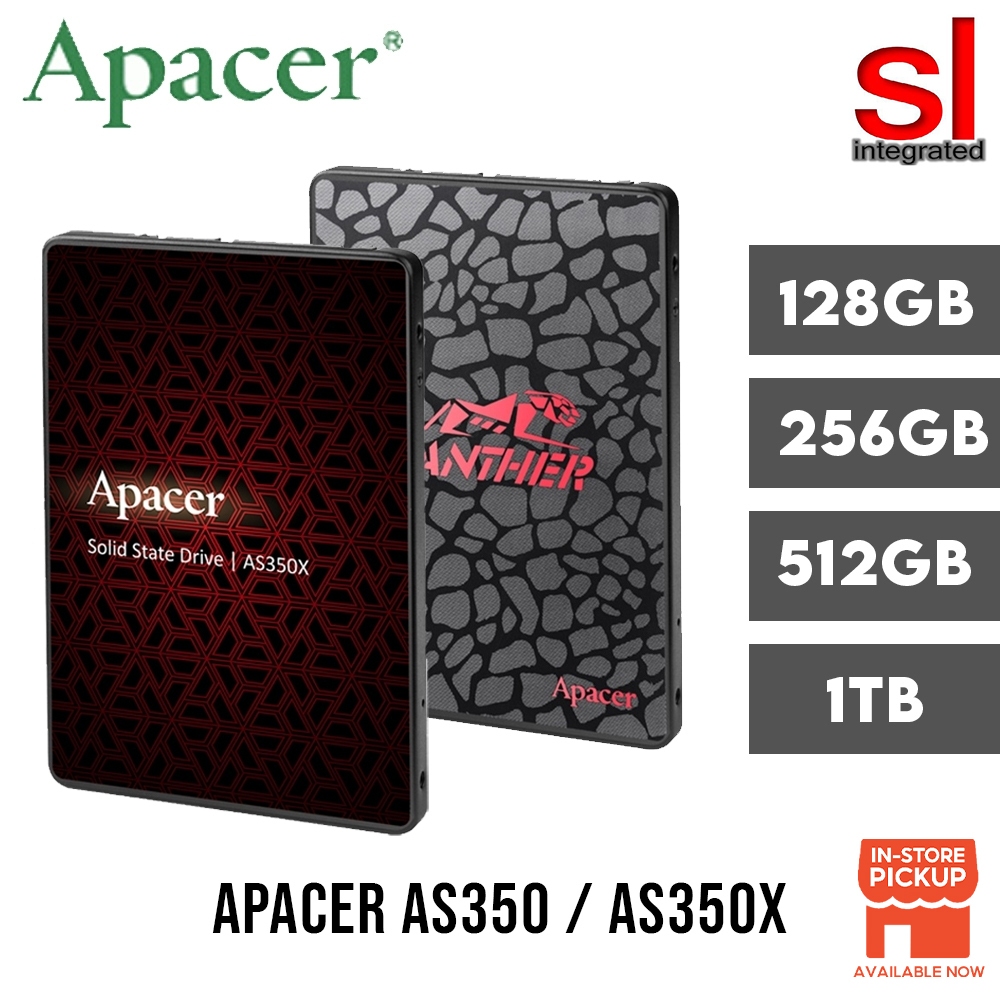 Apacer (AS350/AS350X) SATA III 6GB/s 2.5" SSD | Shopee Malaysia
