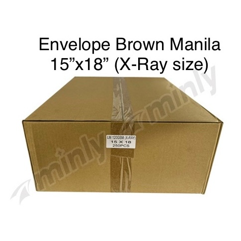 Envelope Brown Manilla / Sampul Surat Besar / 15" x 18" (X-Ray Size ...