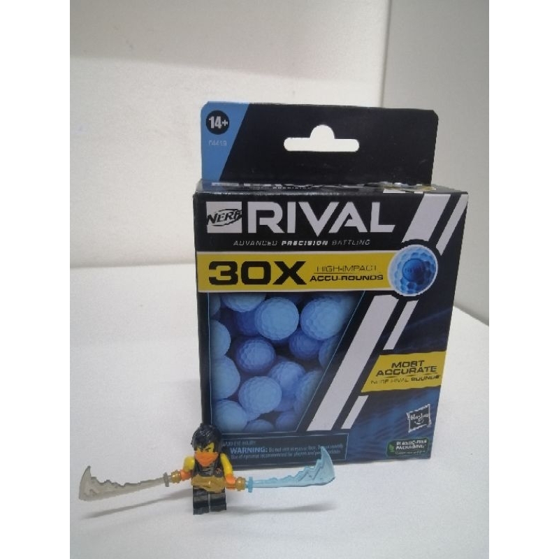 NERF RIVAL 30x ACCU-ROUNDS REFILL (BLUE) | Shopee Malaysia