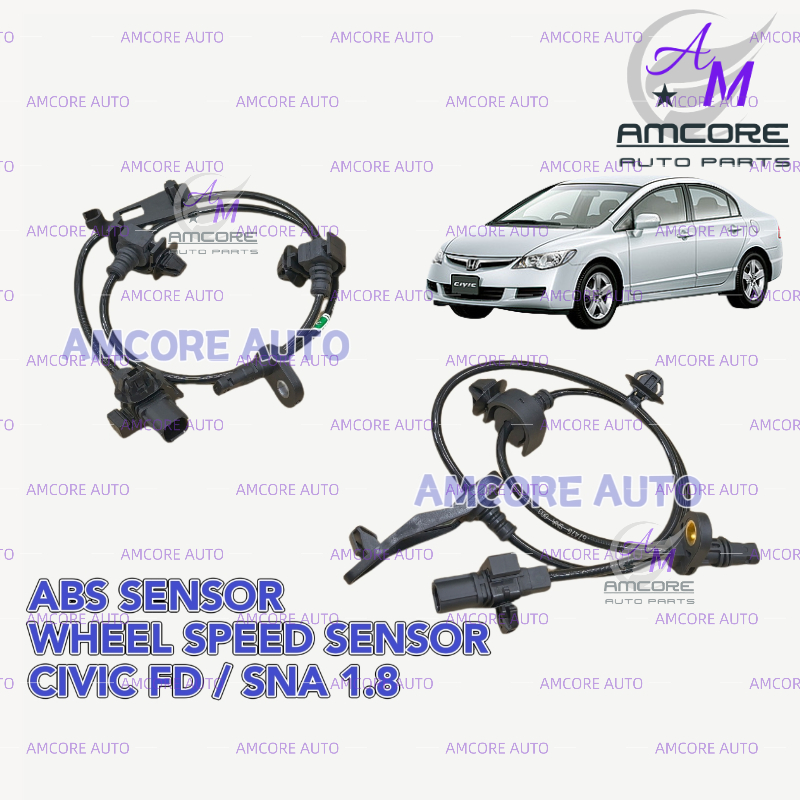 HONDA CIVIC FD / SNA 1.8 - ABS SENSOR / ABS WIRE / SPEED SENSOR / WHEEL ...