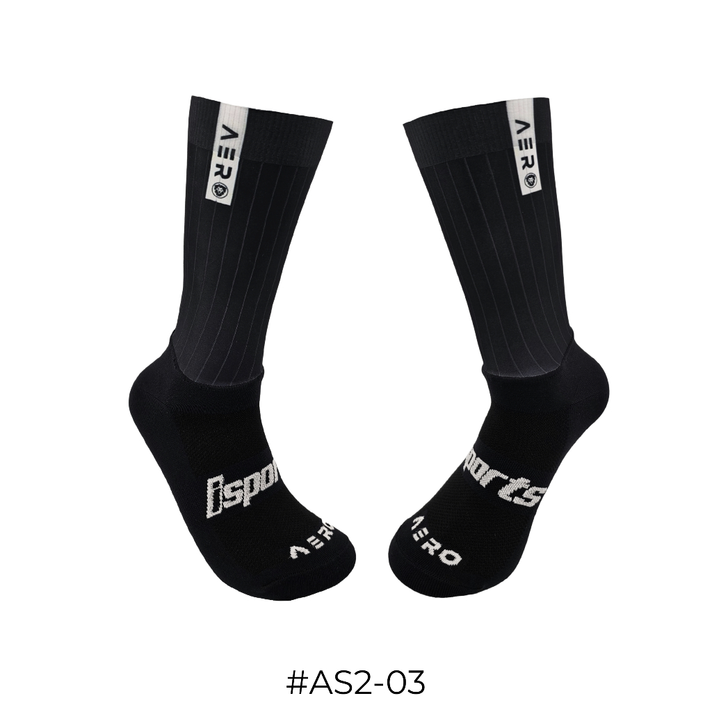 🔥Ready Stock🔥Authentic iSports Aero II Speed Cycling Compression Socks Road Bike RB Mountain ...