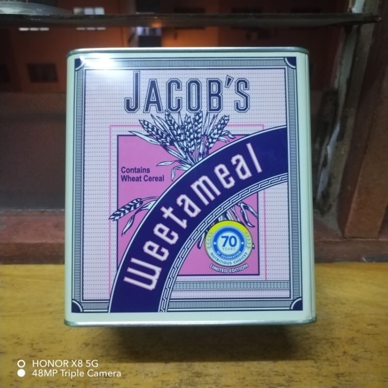 TIN JACOB'S 70 YEARS LIMITED EDITION(TIN KOSONG SAHAJA, BISKUT TIADA ...