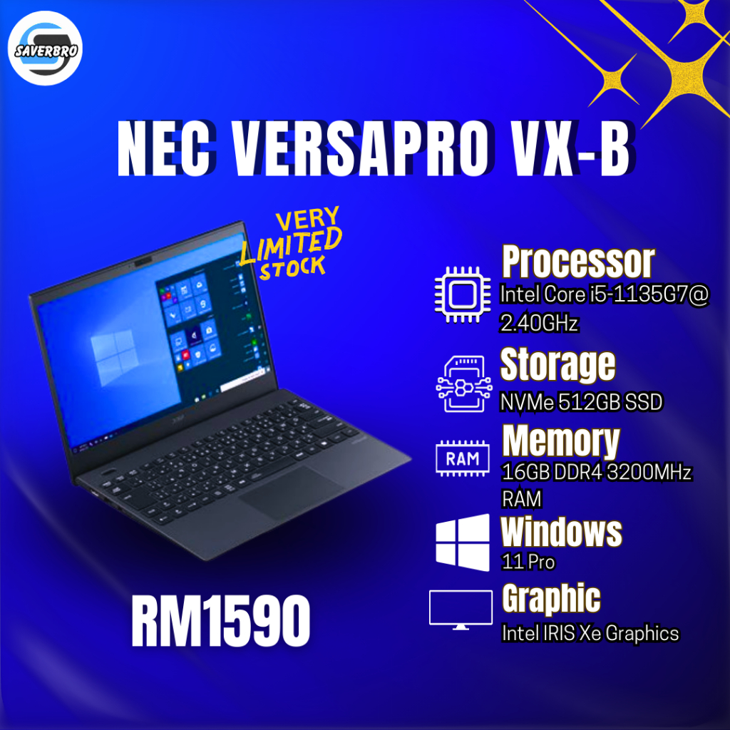 NEC VERSAPRO VX-B (WINDOWS 11) | Shopee Malaysia