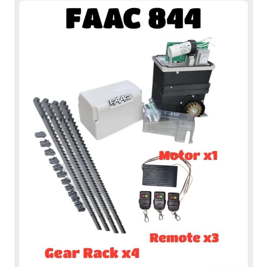 FAAC 844 / SLIDING MOTOR AUTOGATE / FAAC 844 | Shopee Malaysia
