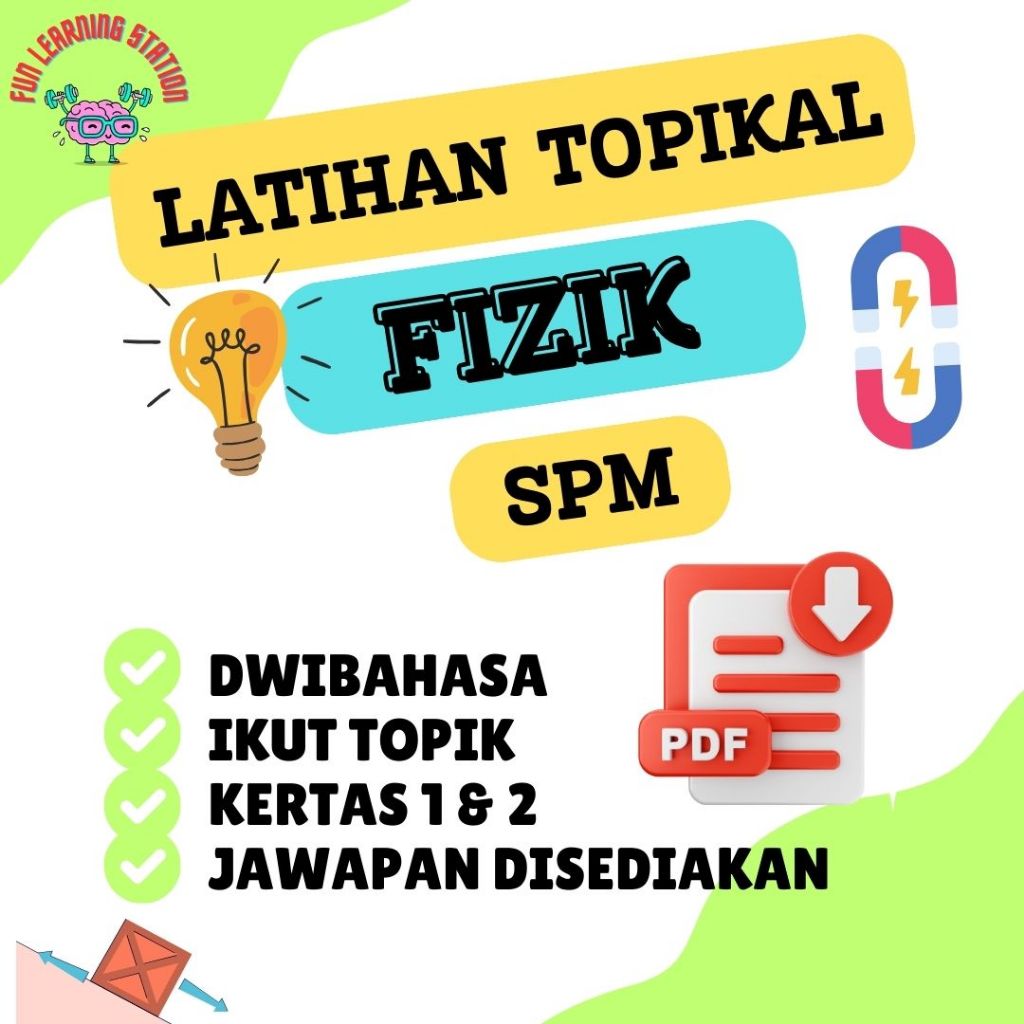 Latihan Topikal Fizik SPM Tingkatan 4 & 5 Praktis KSSM Physics Form 4 ...
