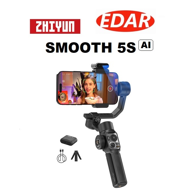 Zhiyun Smooth 5S AI & Smooth 5S AI Combo 3-Axis Smartphone Gimbal ...